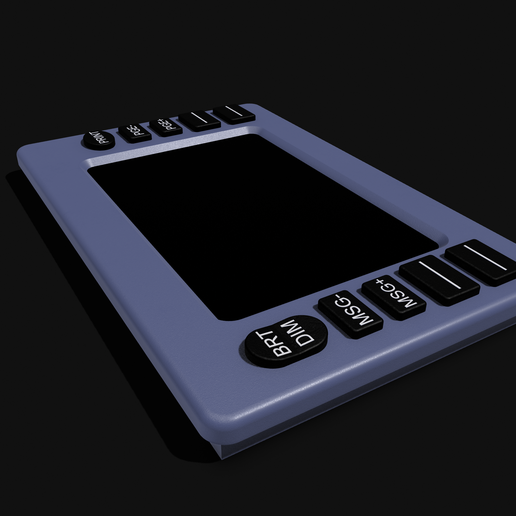 ️ Airbus DCDU Panel・ 3MF File for 3D printing・Cults