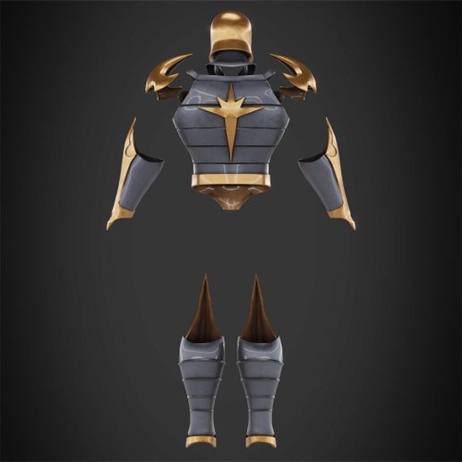 🪖 Marvel Nova Full Armor for Cosplay・ 3D File for 3D printing・Cults