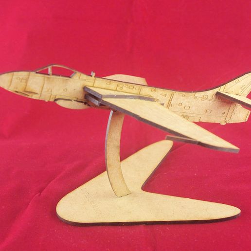 🏹 Laser Cut - 1/72 Scale - Hawker Hunter・ 3D File for CNC machining ...