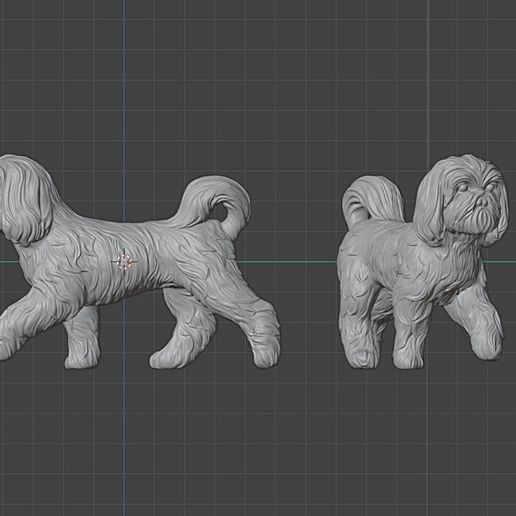 🐕 Shih Tzu Dog - STL FILE・ STL File for 3D printing・Cults
