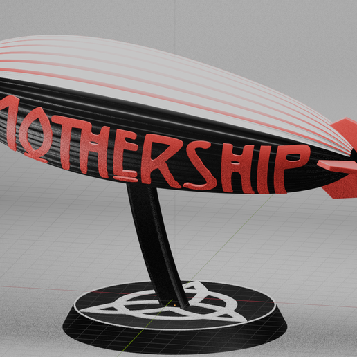 🪨 Zeppelin led zeppelin mothership・ 3D File for 3D printing・Cults