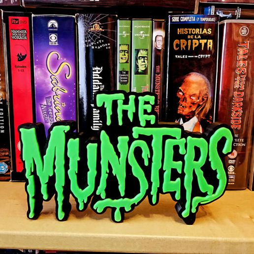 🧟 3D MULTICOLOR LOGO/SIGN - The Munsters: A Rob Zombie Film (Two ...