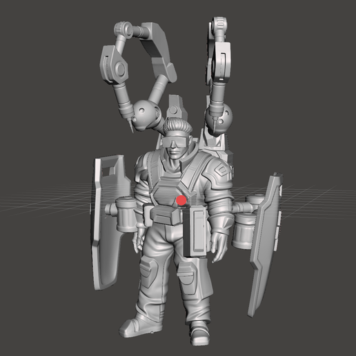🎲 Starcraft2 Egon Stetmann・ STL File for 3D printing・Cults