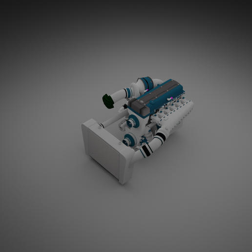 🚗 2JZ TOYOTA 3000 VVT_i・ STL File for 3D printing・Cults