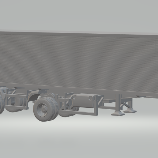 🚐 trailer box long・ STL File for 3D printing・Cults