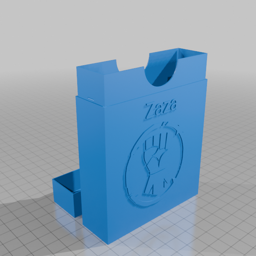 Free 3D file Zaza Card Box v2 📦 ・3D printable model to download・Cults