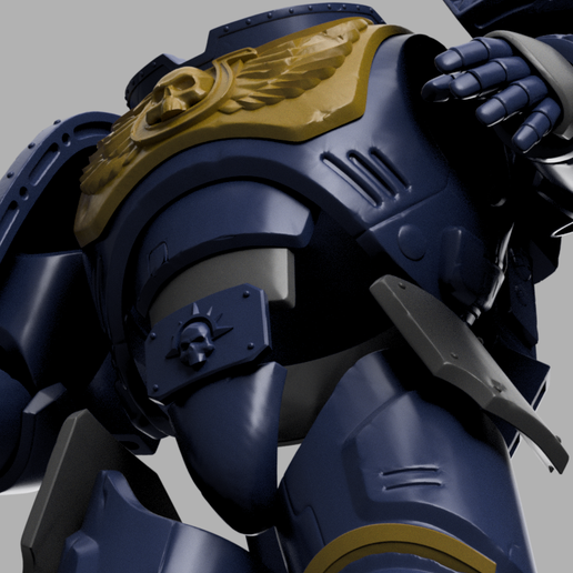 🛰 Ultramar Ultra SpaceMarine Armor Space 3D print files Replica Cosplay ...