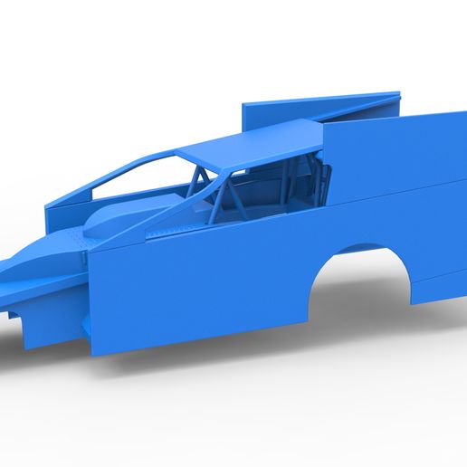 🐚 Shell of Northeast Outlaw Dirt Modified stock car V1 Scale 1:25・ 3D ...