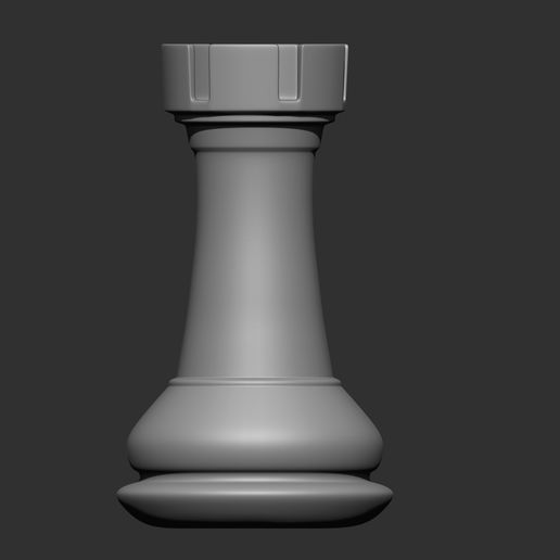 ♟️ Chess Rook・ STL File for 3D printing・Cults