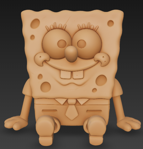 👾 SpongeBob SquarePants cartoon・ STL File for 3D printing・Cults