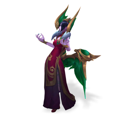 STL file Lunar Wraith Morgana League of Legends 3D print model 🦸 ...