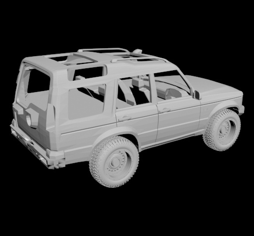📱 Land Rover Discovery 2 RC body (313/324mm wheelbase)・ STL File for ・Cults