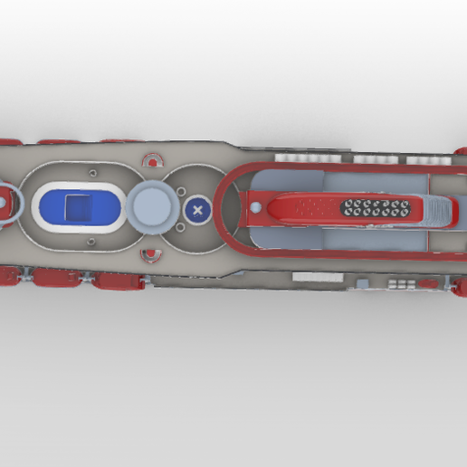 🚢 SCARLET LADY Virgin Voyages Cruise Ship 3d printable model・ STL File ...