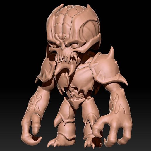👽 Archvile Collectible - Doom : The Dark Ages・ STL File for 3D printing ...