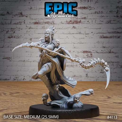3D file Elf Warlock Female Set ‧ DnD Miniature ‧ Tabletop Miniatures ...