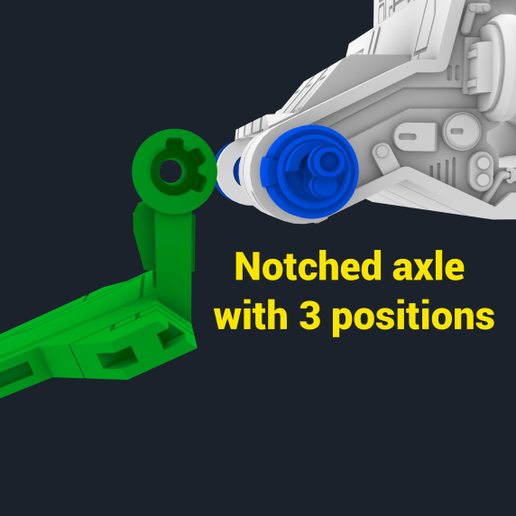 🚀 Ny Assault Shuttle 6mm・ STL File for 3D printing・Cults