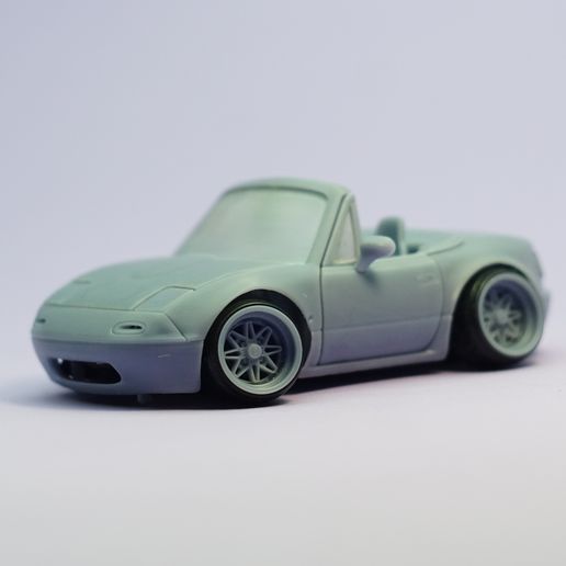 🚗 Mazda MX-5 aka Miata tooned model kit・ STL File for 3D printing・Cults