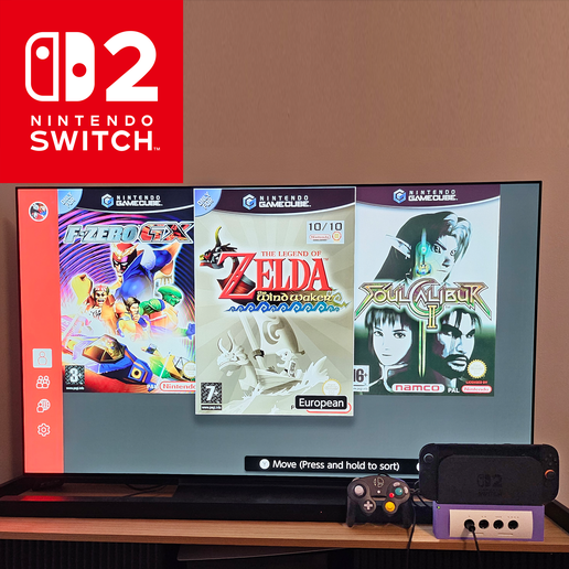 🕹️ Nintendo Switch 2 Gamecube Dock Stand・ STEP File for 3D printing・Cults