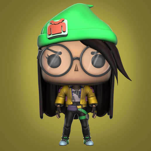 STL file Valorant Killjoy - Funko Pop 🎲 ・3D printing template to ...