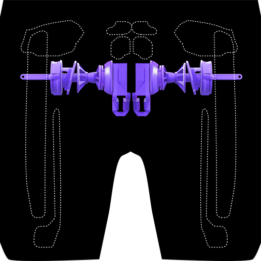 🤖 Robotic hip joint - Modular & customizable・ 3D File for 3D printing・Cults