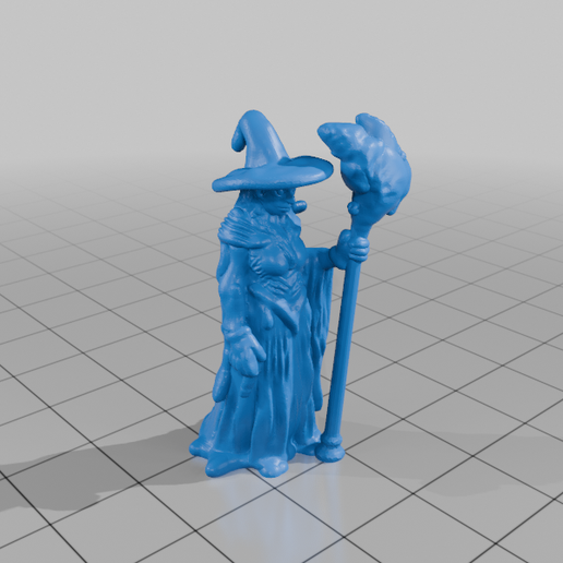 🧙‍♀️ Witch, Hag 32mm (DND / TTRPG)・Free 3D File for ・Cults