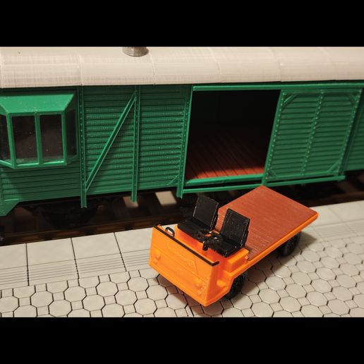 🚆 Service wagon ČSD series Ds / Daak in scale 1:25・3D Print・Cults