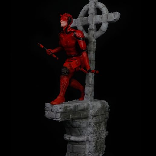 STL file Daredevil ⛪ ・Model to download and 3D print・Cults
