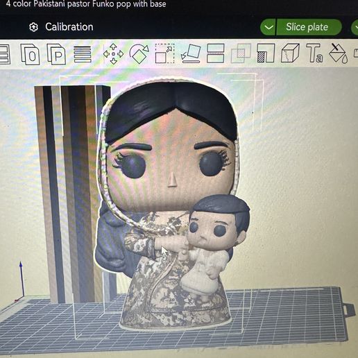 STL file Pakistani Woman with Baby ( Funko Pop) for charity 👩 (3MF)・3D ...