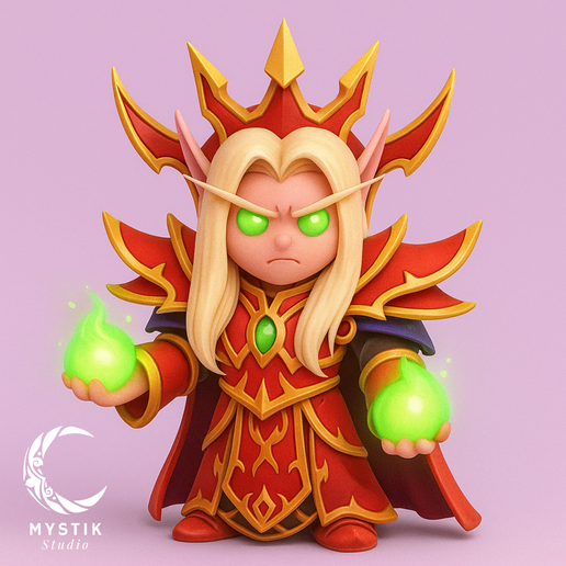👾 Warcraft Chibi 3D Collection – 11 Iconic Characters from Azeroth・ STL ...