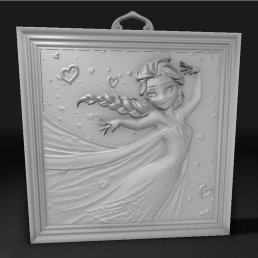 👾 Elsa - Frozen 1・Free STL File for 3D printing・Cults