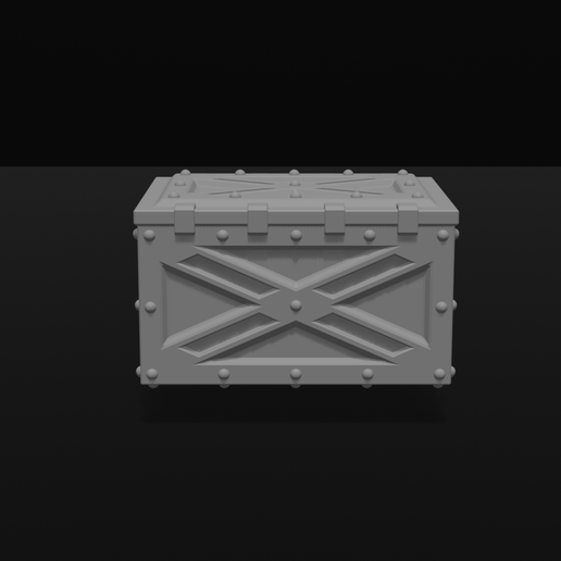 🎲 Metal Crates・Free STL File for 3D printing・Cults