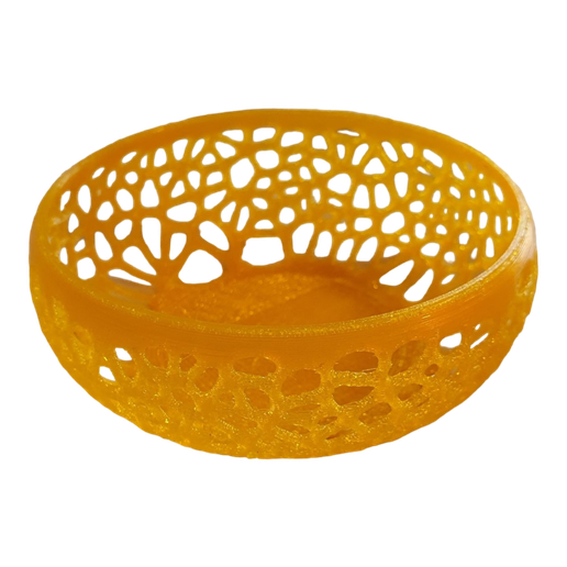 🥣 Voronoi style bowl.・ STL File for 3D printing・Cults