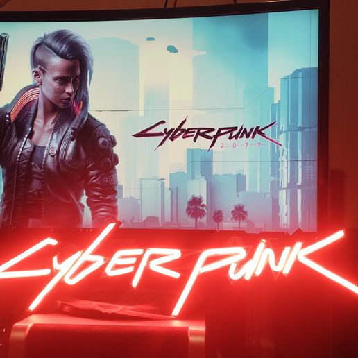 STL file CYBERPUNK NEON LED 2077 NEONLED 🪞 ・Design to download and 3D ...