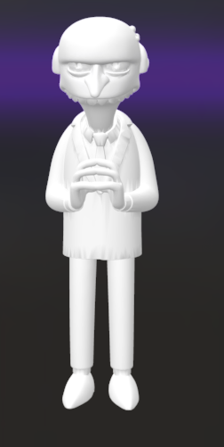 🦸 Simpsons - Mr Burns・ OBJ File for 3D printing・Cults