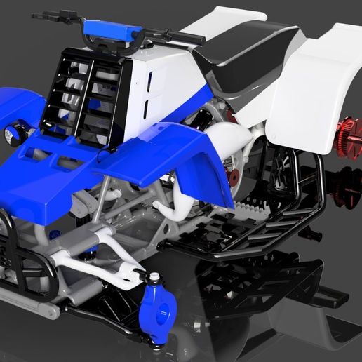 🔌 V2 Banshee Front fenders・Free STL File for 3D printing・Cults