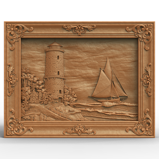 3D file 3D Model STL File for CNC Router Laser & 3D Printer 4086 Ships ...