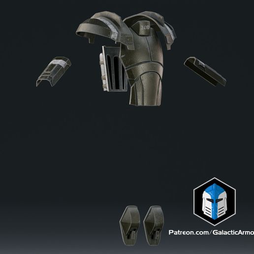 👤 Fallout NCR Ranger Armor - 3D Print Files・ 3D File for 3D printing・Cults