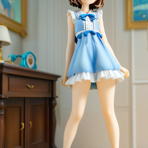 👧 Pure girl・ STL File for 3D printing・Cults