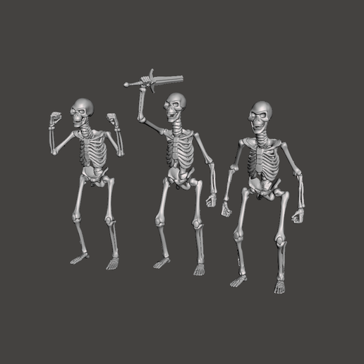🎨 FAN ART Jason and the Argonauts 1963 SKELETONS・ OBJ File for 3D ...