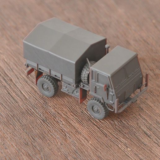 🚚 SAMIL 20 2-ton 4x4 South African Truck・ STL File for 3D printing・Cults