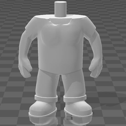 STL file funko body female1 🦸 ・3D printer design to download・Cults