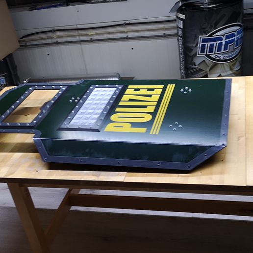 🛡️ R6 siege BLits shield・ STL File for 3D printing and CNC machining ...