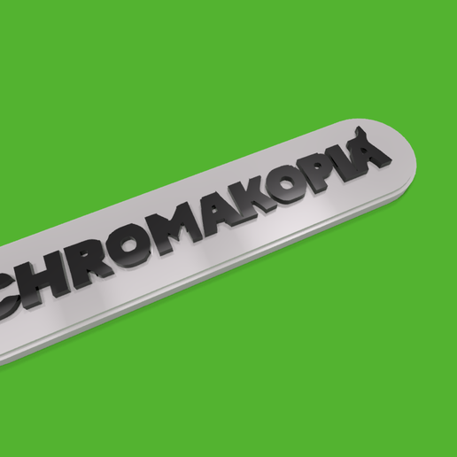 🗝️ Chromakopia, Tyler the Creator Keychain・ STL File for 3D printing・Cults