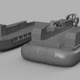 🛬 Landing Craft Pack - LCU 1700 & LCAC 100・ STL File for ・Cults
