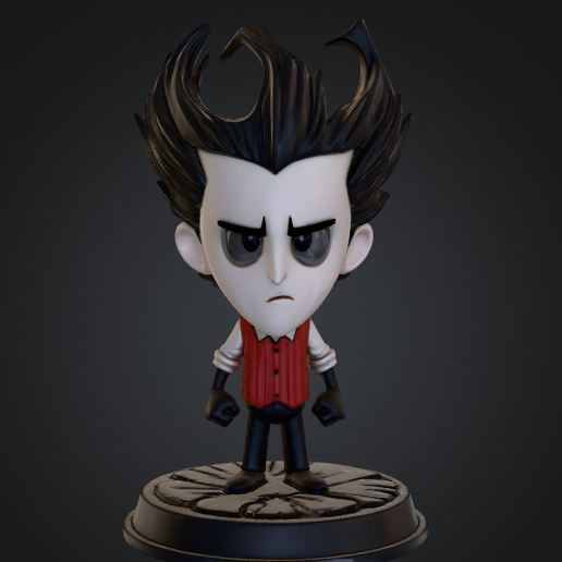 🦸 WIlson - Dont Starve Together - Fanart・ STL File for 3D printing・Cults