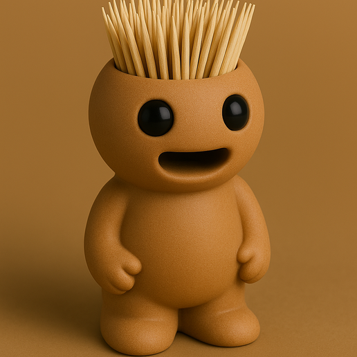 🔝 Happy Bubblehead – 3D Printable Cartoon Figurine with Open Top・ STL ...