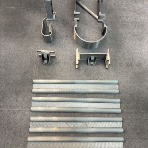 💂 Modular Guard Rail / Road Divider System 1/14・ STL File for 3D ...