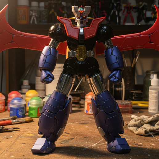 🤖 Mazinger Z – Ultimate Super Robot 3D Print Model・ STL File for 3D ...