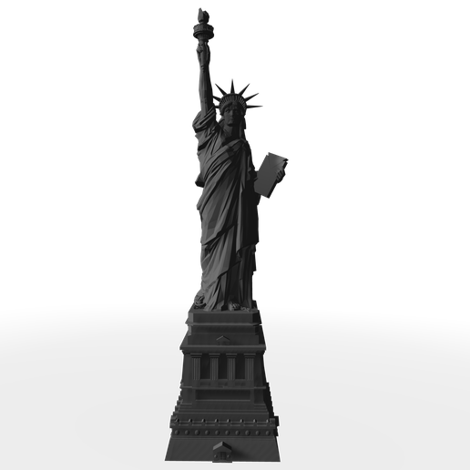 🗿 Division 2 - Liberty Statue・ STL File for 3D printing・Cults