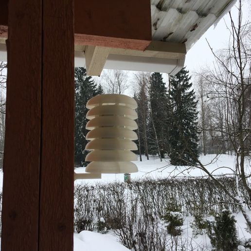 3D printing Radiation / Weather shield for Netatmo outdoor sensor・Cults